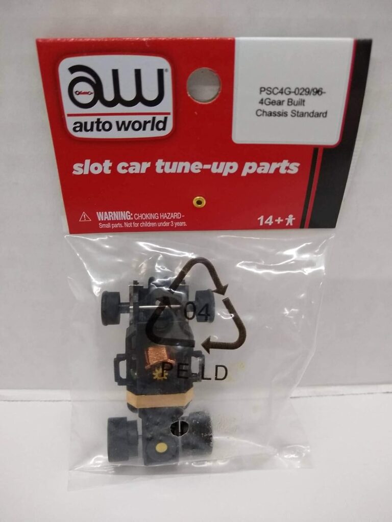 Auto World PSC4G-029 4Gear HO Scale Electric Slot Car Chassis Review
